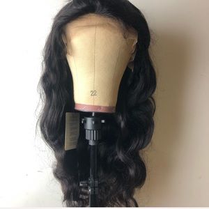 Hair | 22 Black Human Brazilian Body Wave Lace Front Wig | Poshmark